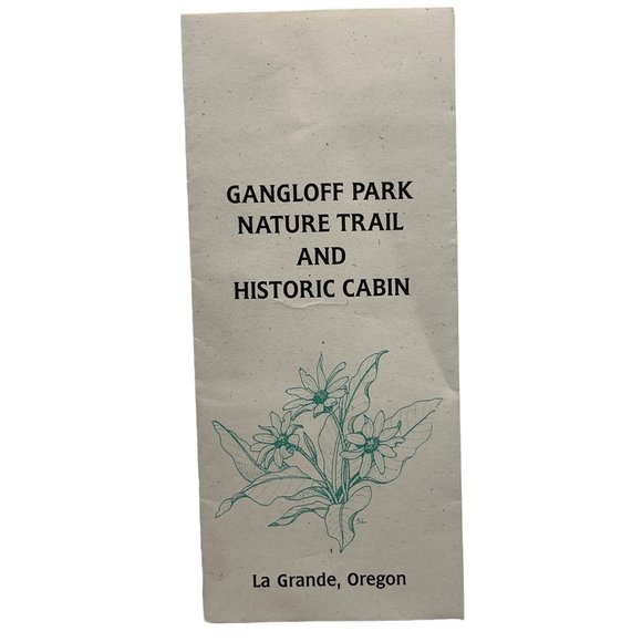 Office | Gangloff Park Nature Trail And Historic Cabin Vintage Brochure ...